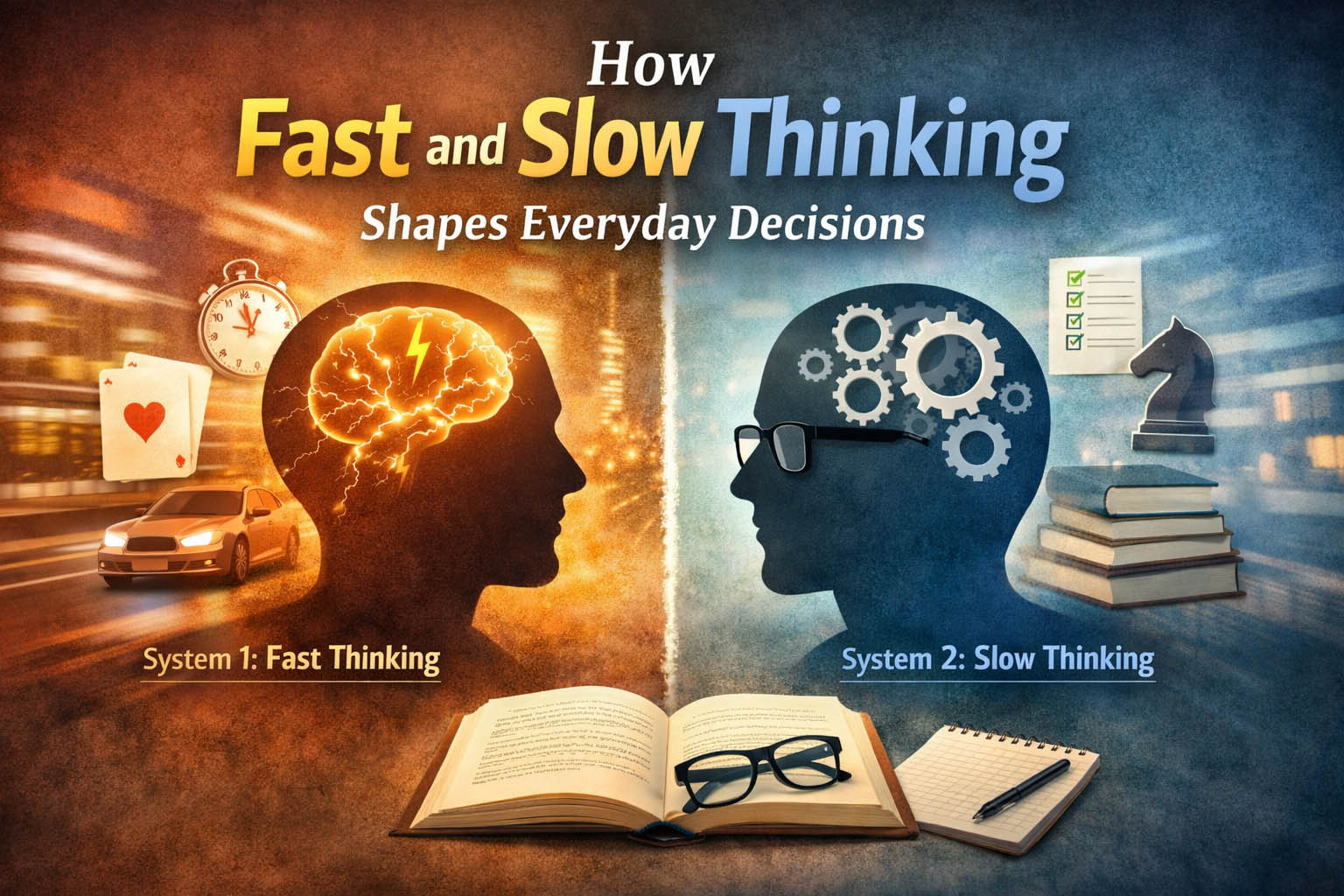 How fast and slow thinking shapes everyday decisions